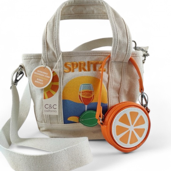 C&C California | Bags | Cc California Aperol Spritz Tote Bag With ...